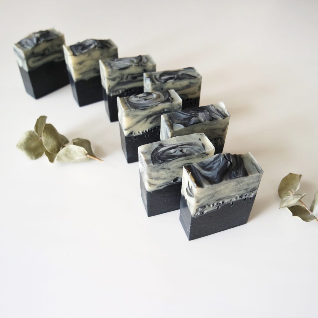 Charcoal Clay Marble Cold Process Soap – iinhale.living